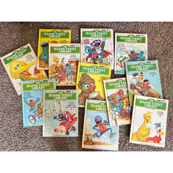 Sesame Street | Accents | Vintage 97s The Sesame Street Library Muppets ...